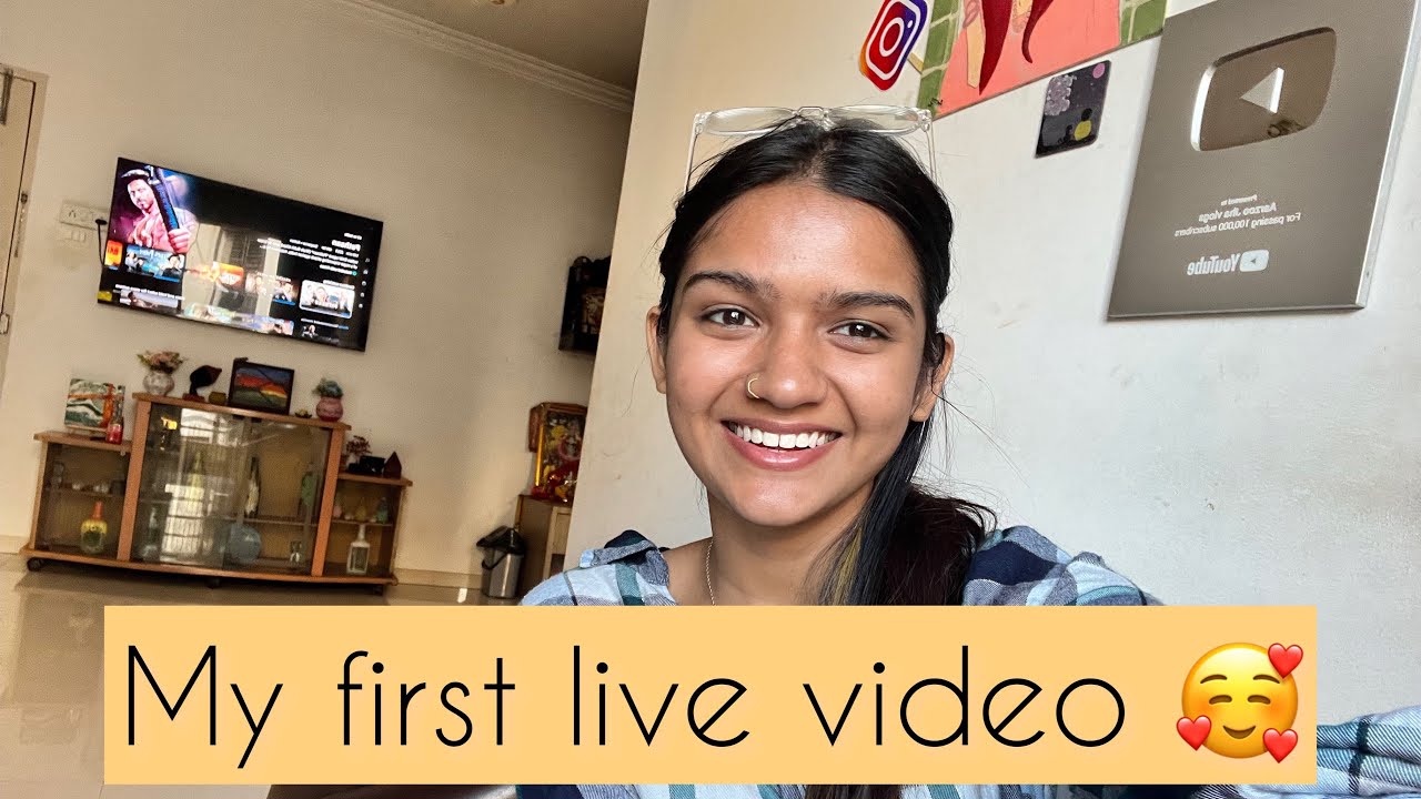 First YouTube live 🥰 - YouTube
