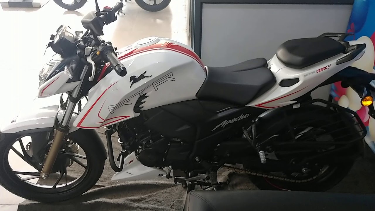 Tvs apache rtr 200 4v bs6 delivery - YouTube