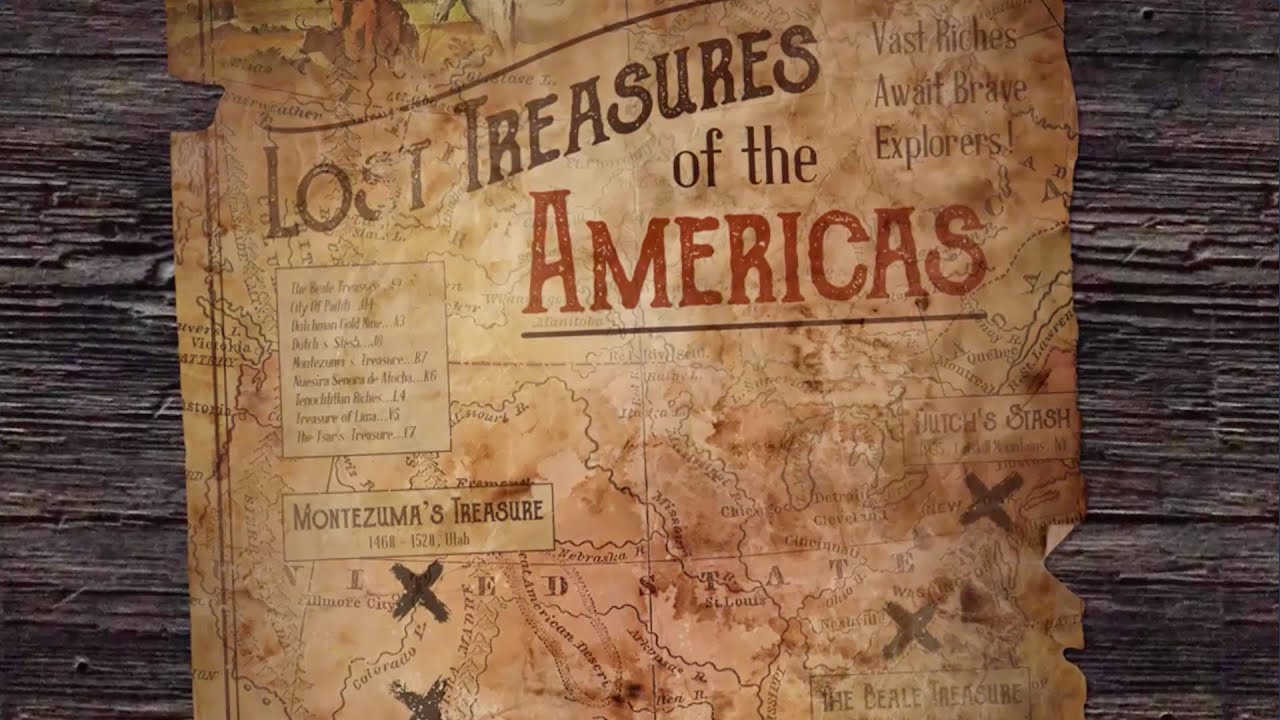 Old Treasure Map Texture