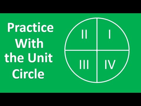 Practice with the Unit Circle - YouTube