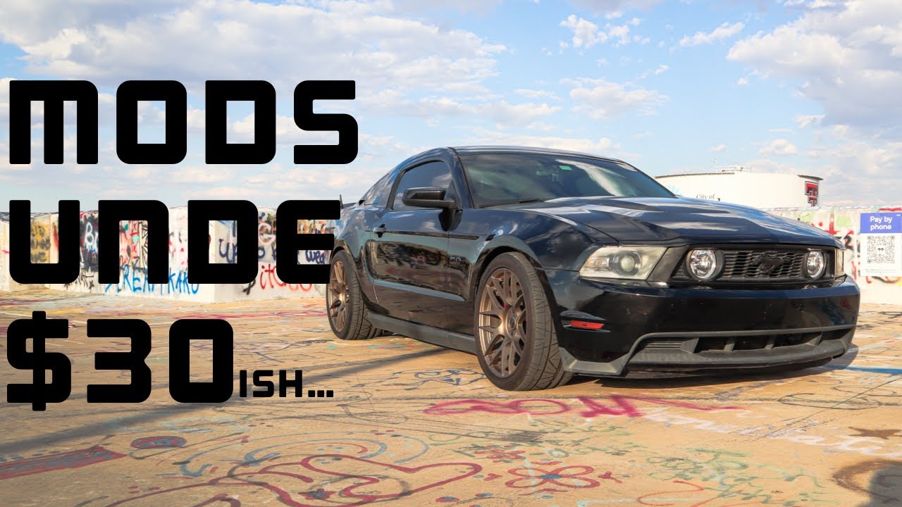 The BEST CHEAP Mods for S197 Mustangs!! - YouTube