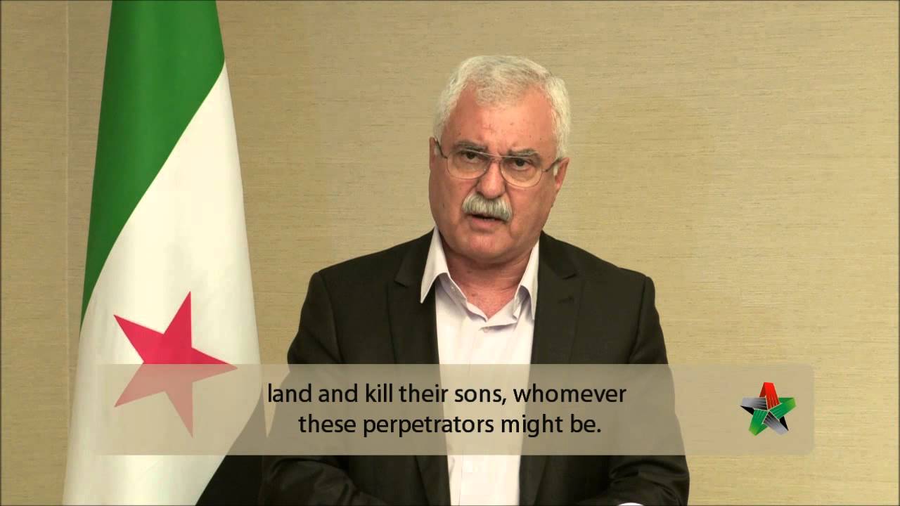 Acting President of SOC George Sabra - Press Conference - YouTube