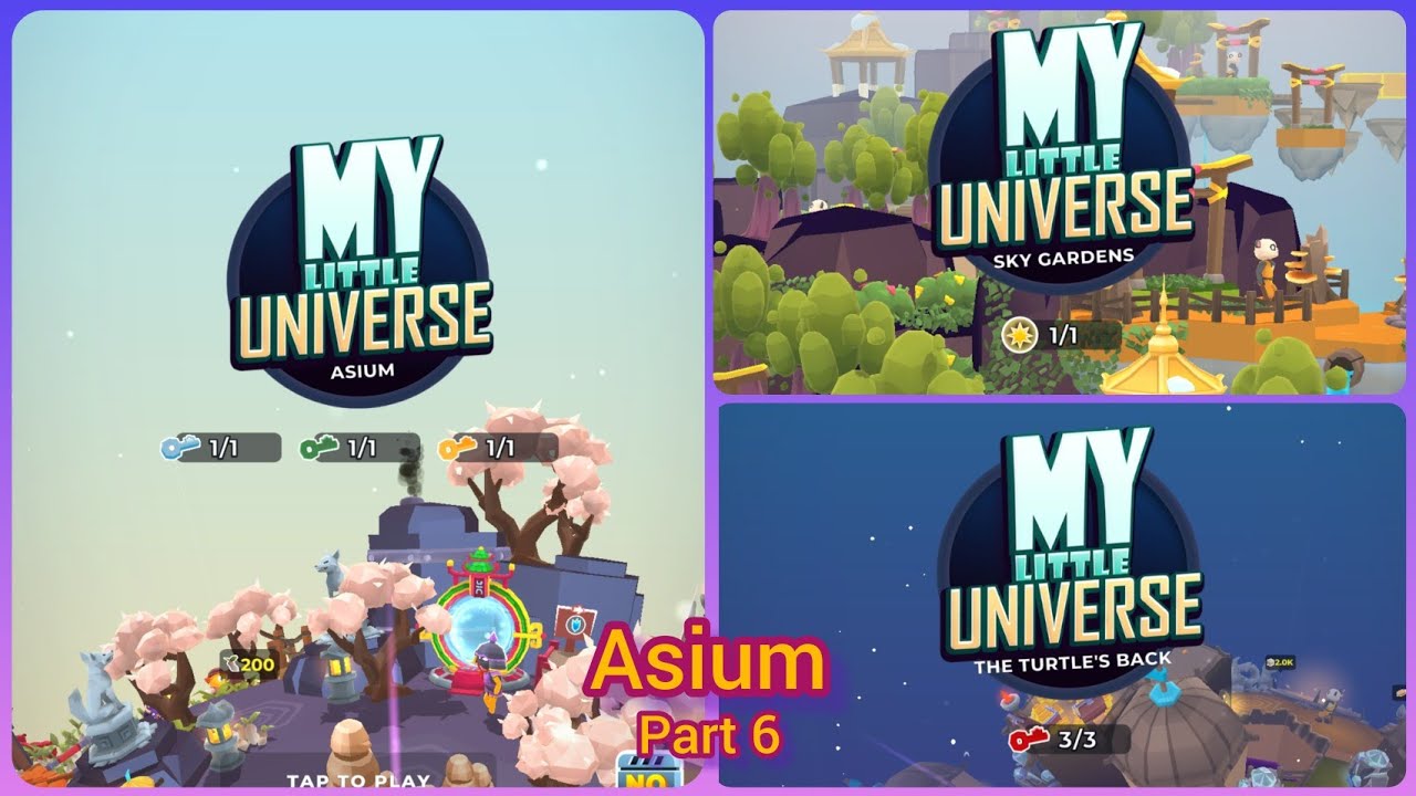My Little Universe Asium - Part 6 Sky Gardens and Turtle Back - YouTube
