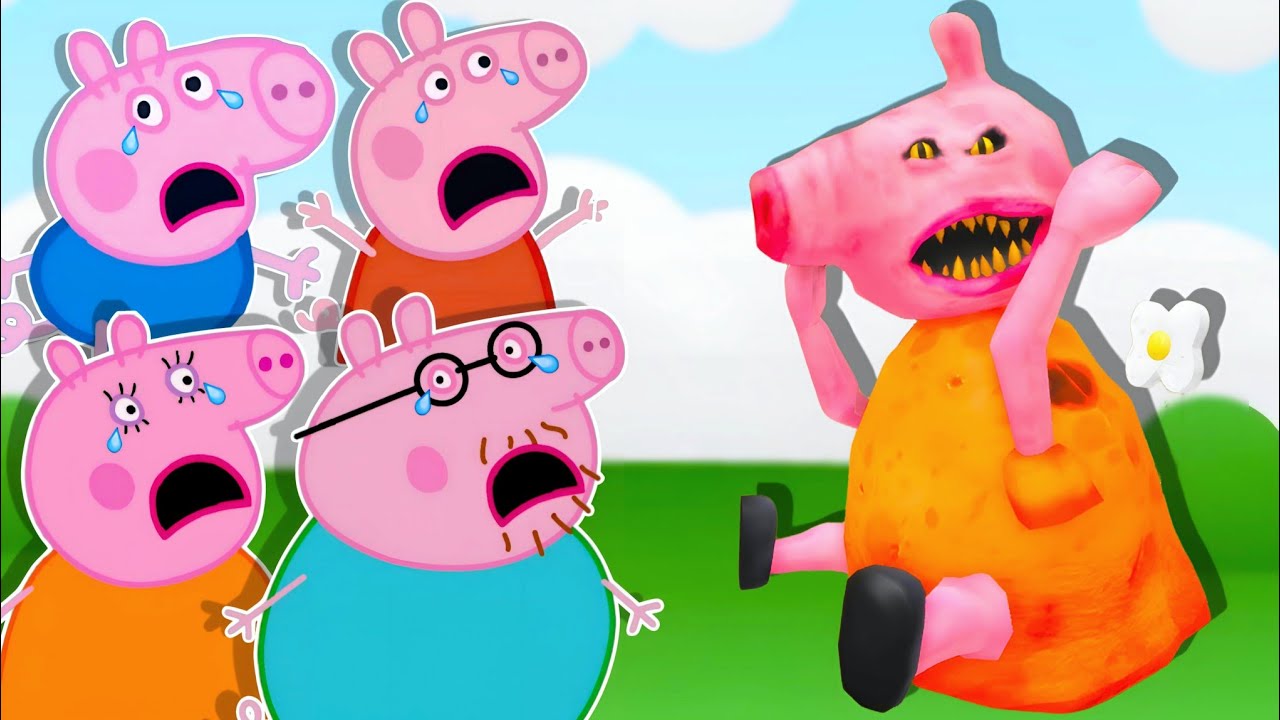 Peppa Pig ESCAPE HUNGRY PEPPA PIGS in Roblox! Episode.51 - YouTube