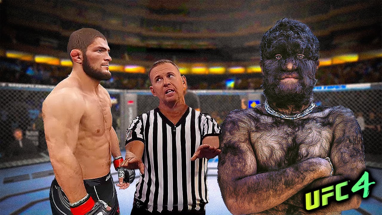 Khabib Nurmagomedov vs. Ordinary Werewolf (EA sports UFC 4) - YouTube