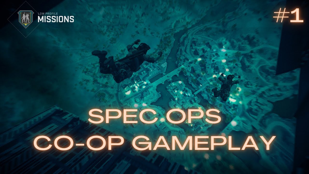 Modern Warfare 2: Spec Ops Co-op Gameplay - Mission 1: Low Profile ...