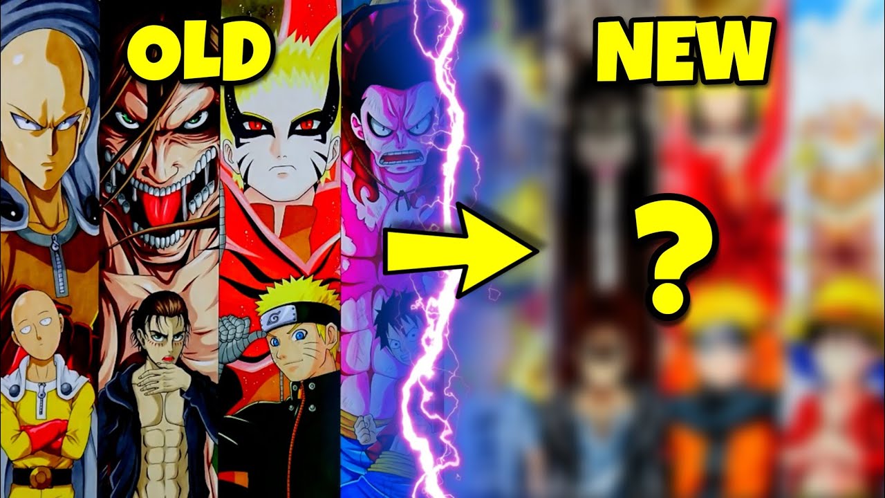 ReDrawing 6 Anime Legends | Have i improved?? - YouTube