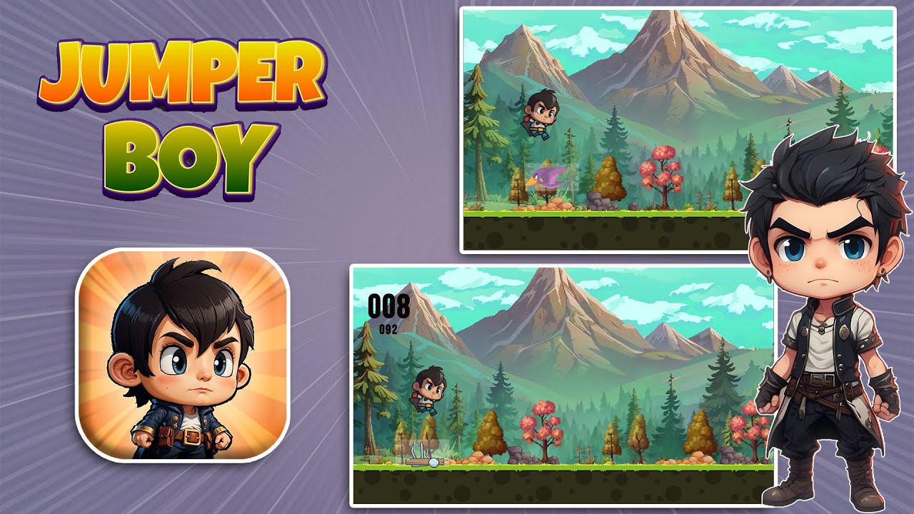 Jumper Boy || Construct 3 Game Template || Source code - YouTube