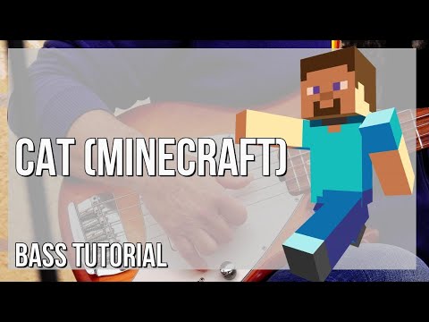 How to play Cat (Minecraft) by C418 on Bass (Tutorial) - YouTube