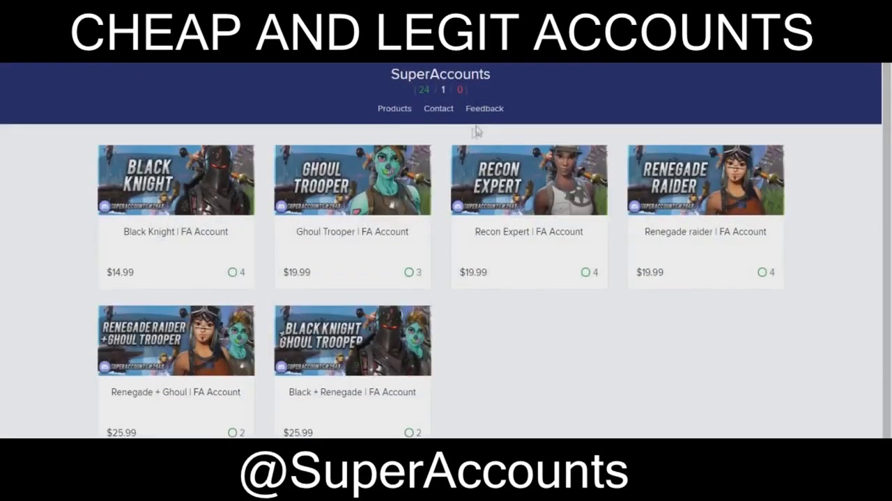 CHEAP AND LEGIT FORTNITE MINECRAFT MINECON ACCOUNTS SHOP! SHOPPY.GG ...