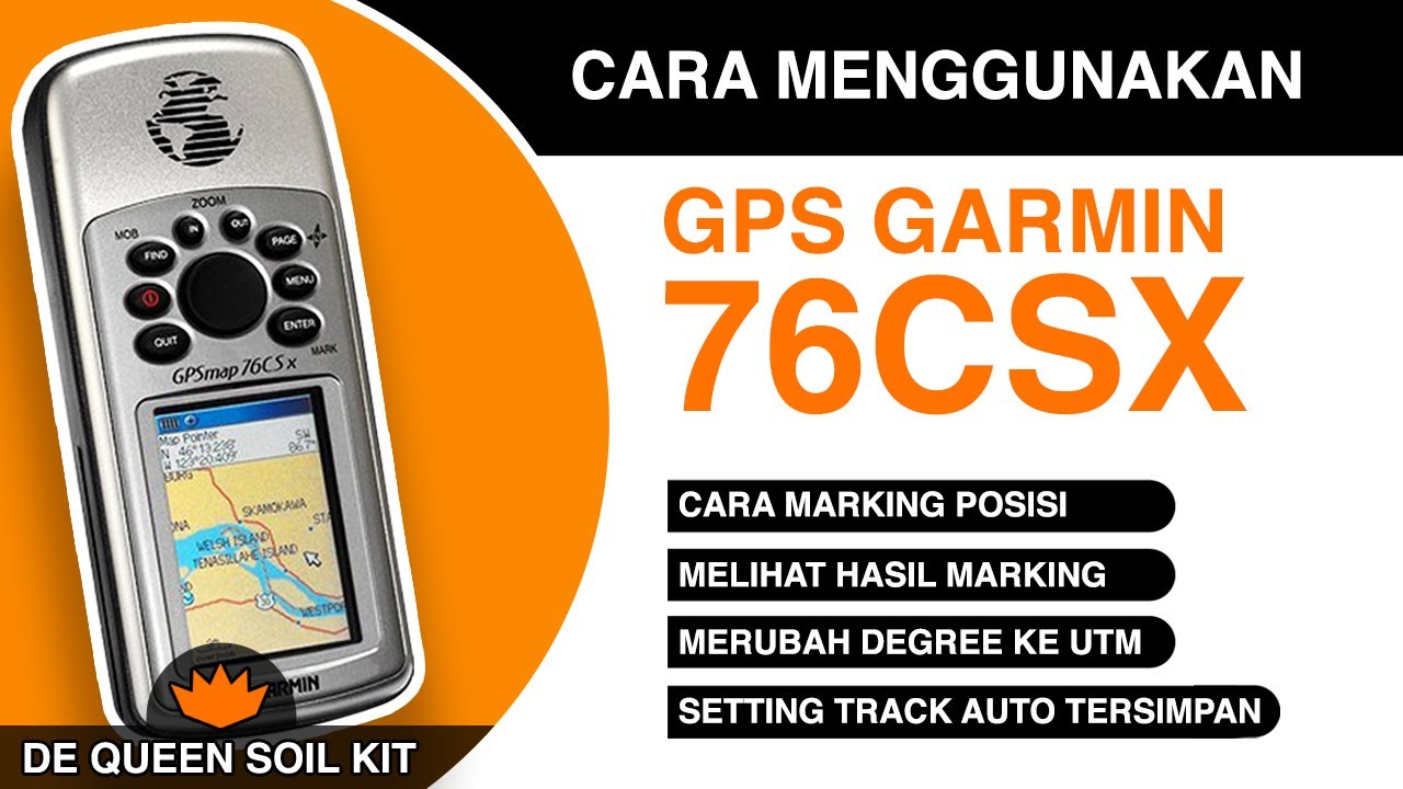 CARA MENGGUNAKAN GARMIN 76CSX - YouTube