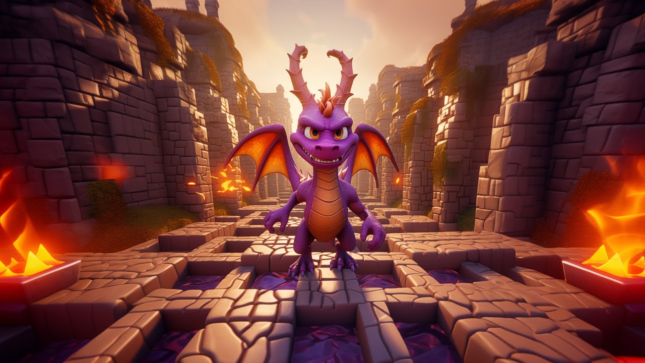 Pacman vs Spyro the dragon - YouTube