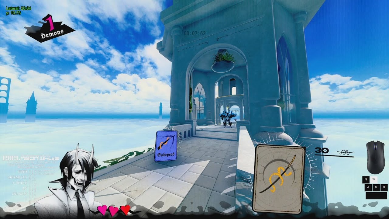 Neon White - Dasher in 8.995 - Rank 1 WORLD RECORD! - YouTube