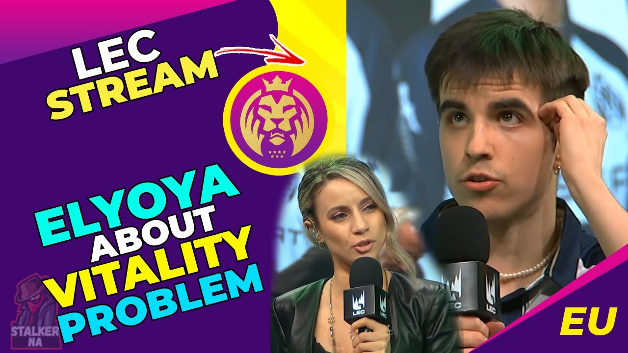 MAD Elyoya About VITALITY Problems 🤔 - YouTube