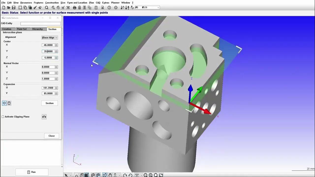Calypso _creating a curve from cad model. - YouTube