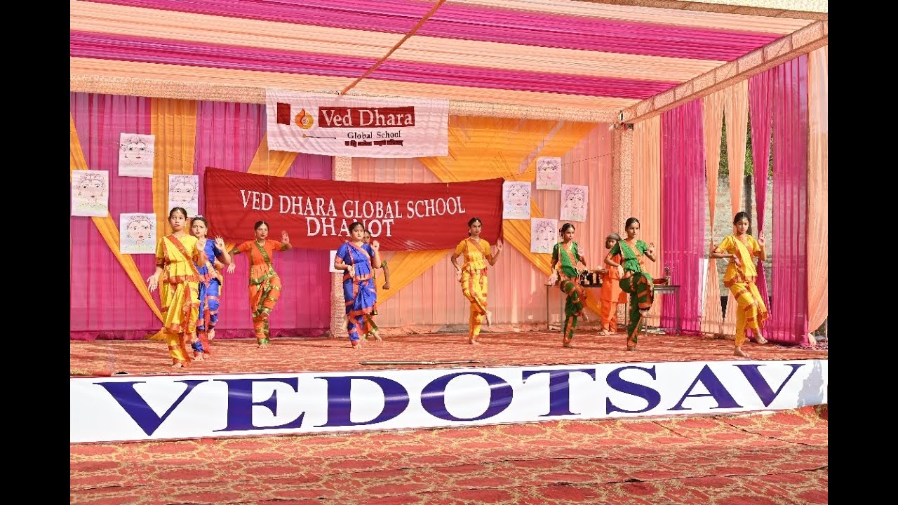 Ved Dhara Global School ''VEDOTSAV-2024'' Raudra Ras wonderful ...