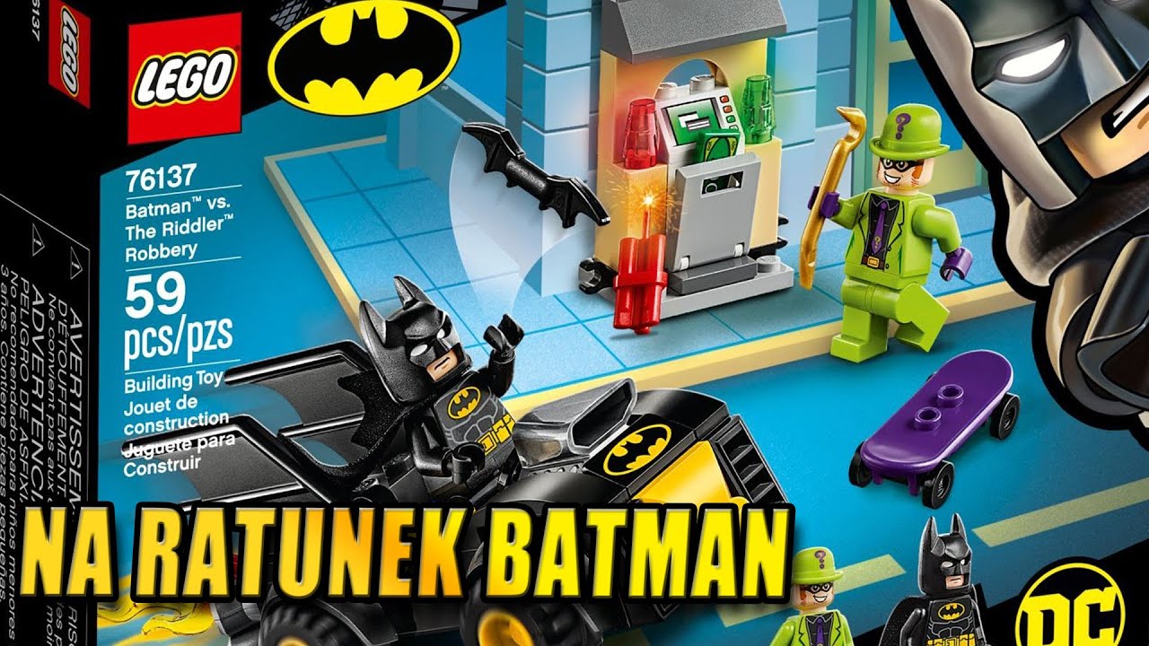 Recenzja Lego DC 76137 Batman i rabunek Człowieka-Zagadki | Batman vs ...