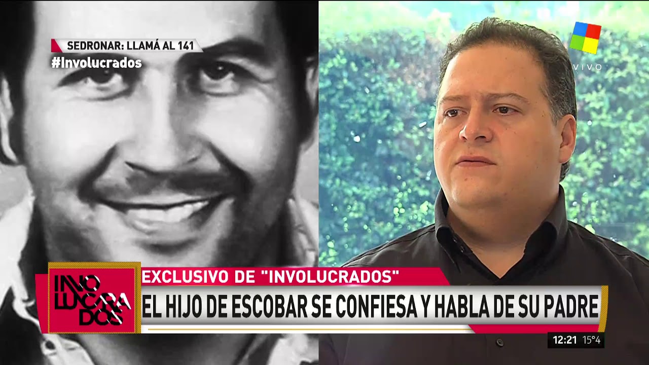 Entrevista A Juan Pablo Escobar Hijo De Pablo Escobar