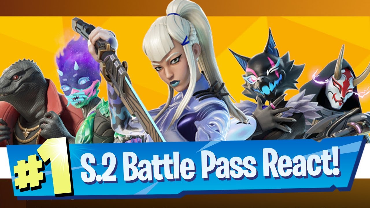 Fortnite Chapter 4 Season 2 Battle Pass Reaction - YouTube