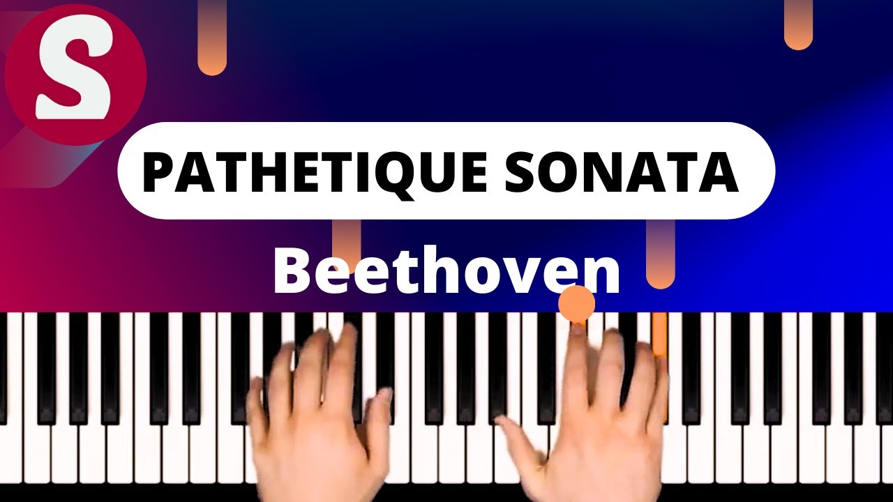 How to play "Pathetique Sonata 2nd Mov. No. 8, Op. 13" from Beethoven ...