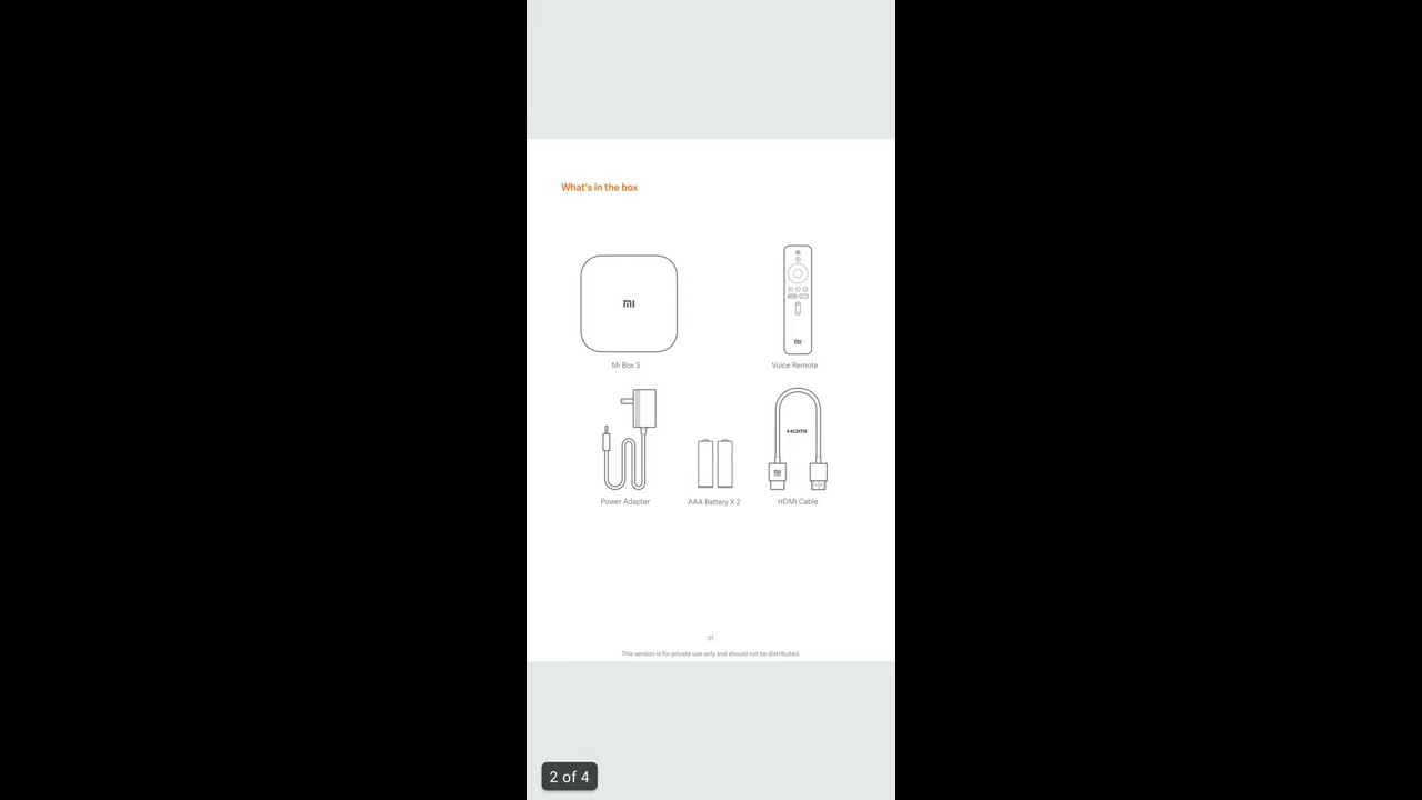 Xiaomi Mi box S English User Guide - YouTube