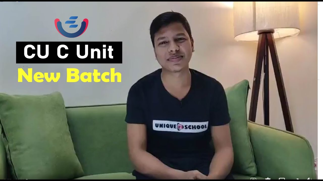 15 days Challenging Batch | CU C Unit New Online Course Announcement ...