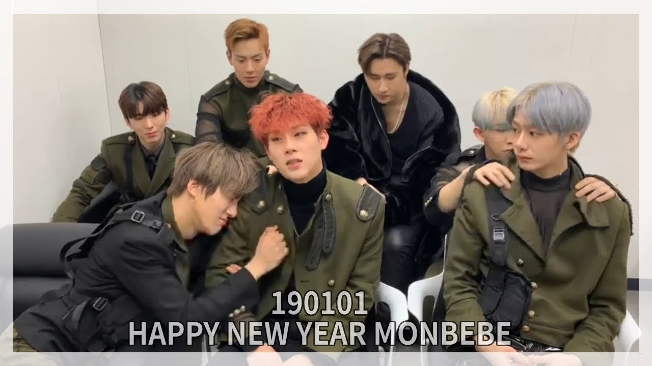 [MONSTA X] 190101 HAPPY NEW YEAR MONBEBEㅣ몬스타엑스 브이앱 (Full) - YouTube