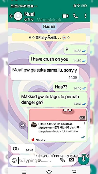 #cara confess ke crush tanpa malu sedikit pun ☺👊 #whatsappmock #fypシ #masukberanda #rameindong ...