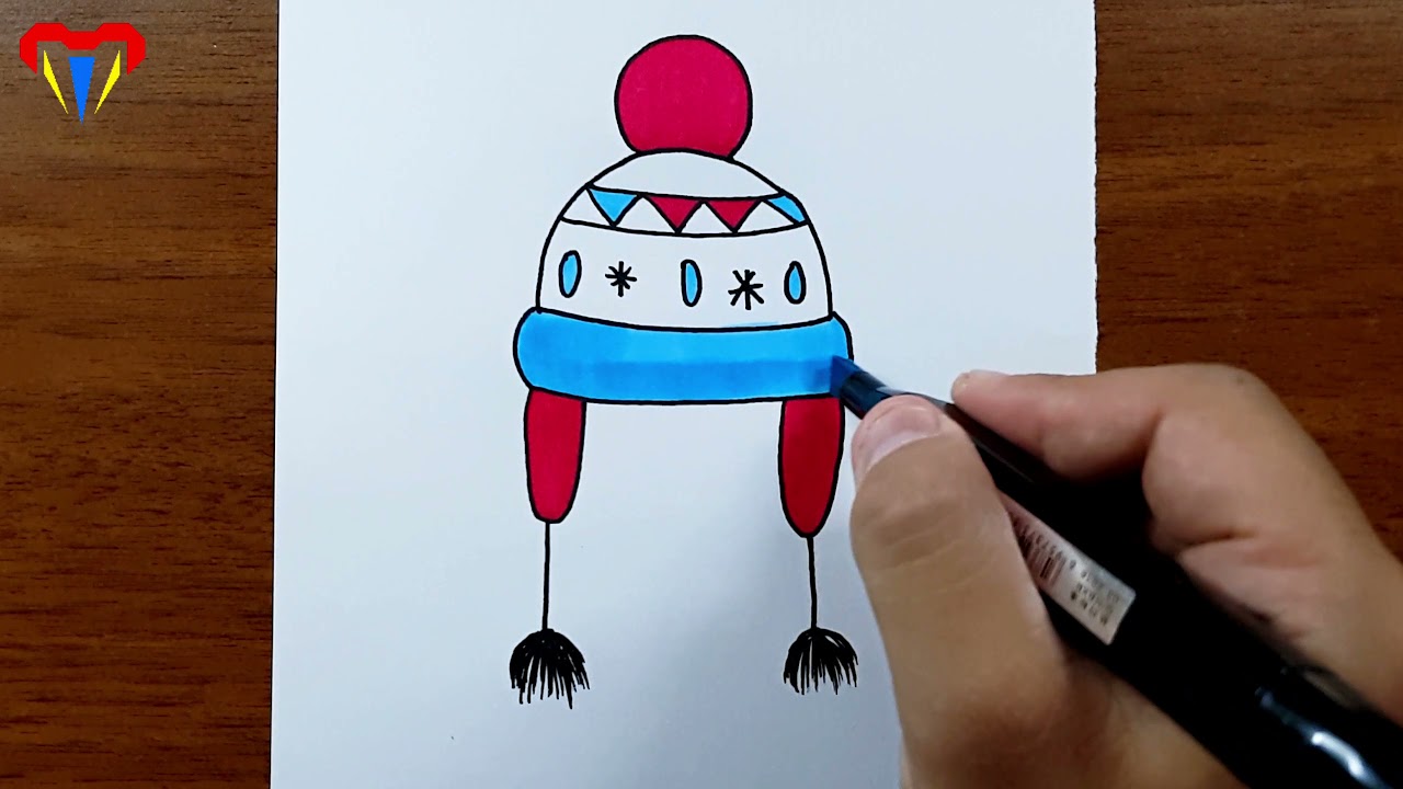BERET drawing - easy DRESS drawing - simple, beautiful, cute, picture ...