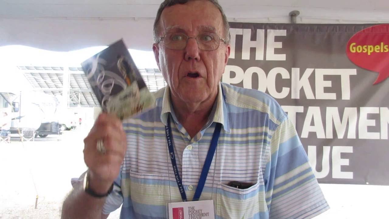 The Pocket Testament League at AtlantaFest 2016 - YouTube