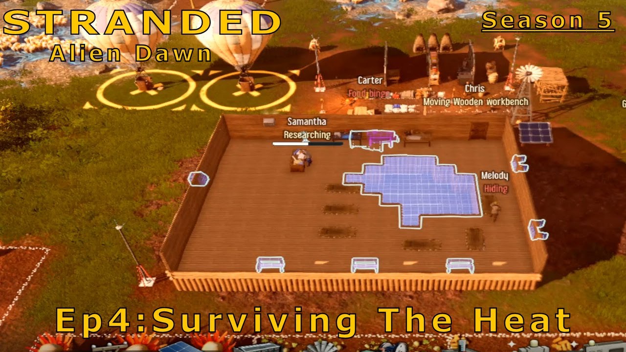 Stranded: Alien Dawn Saltu region Ep4 Surviving the Heatwave - YouTube