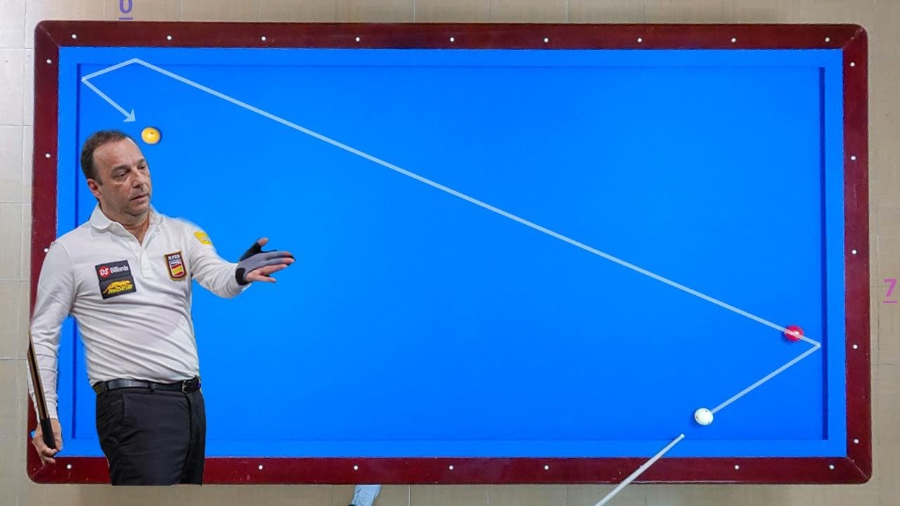 🔴 3cushion billiards beginner tutorial basics exercise every day - YouTube