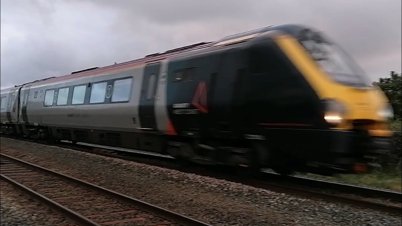 30/08/23 - Class 221 Voyager - 221108 - Holyhead to London Euston - YouTube