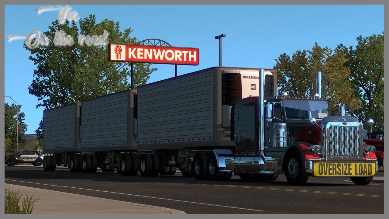 🚛 ATS 🚛 [ 1.37, Road train in Utah, sound Mod ] - YouTube