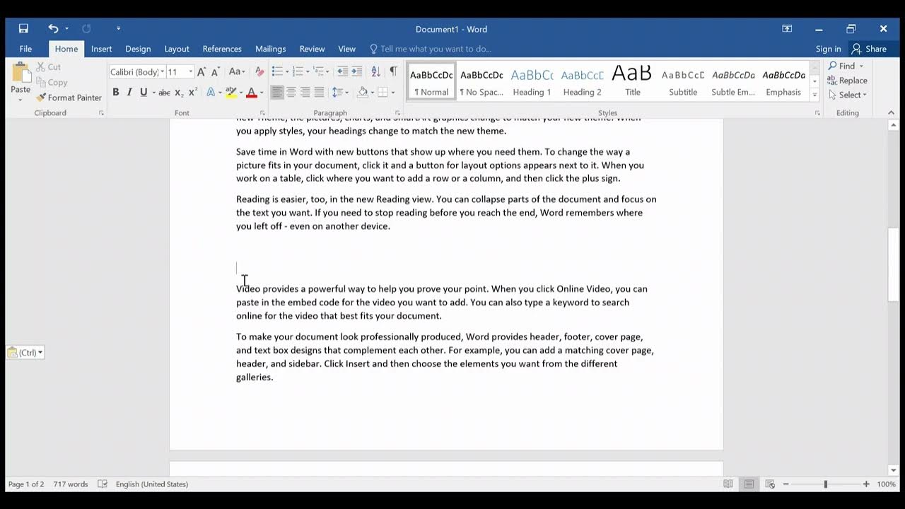 Microsoft Word Tutorial for Beginners | Copy, Paste, Bold, Font Size ...