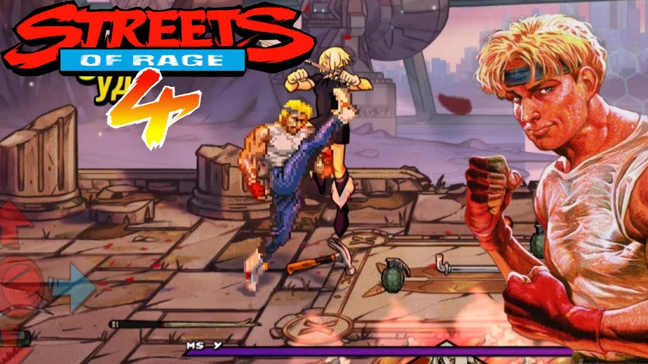 Streets of rage 4 - Boss Rush - Axel SOR3 - S Rank - YouTube