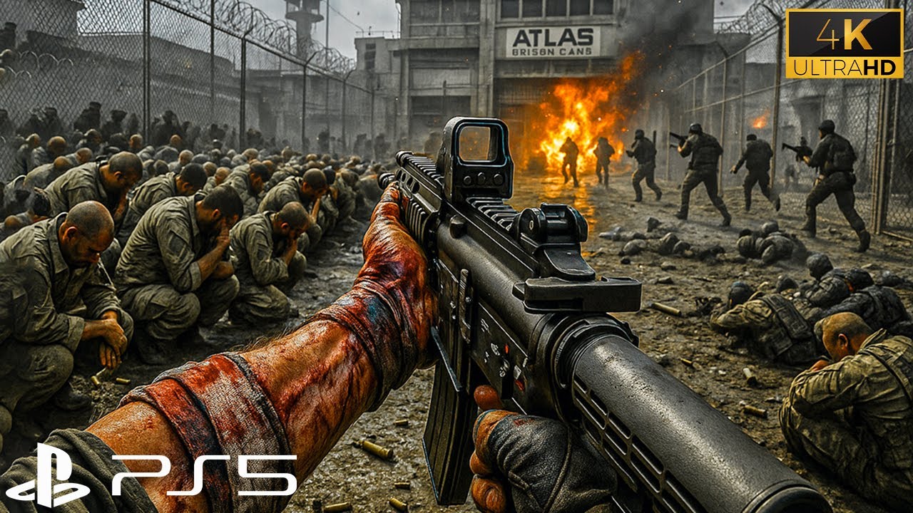 Iraq Prison Massacre | Ultra Realistic Immersive Graphics Gameplay [4K ...