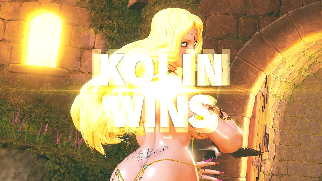 SF5 MOD Menat VS Kolin Mod Kolin - Sexy Jewel Princess, Menat - Sexy Rainbow Long, Street ...