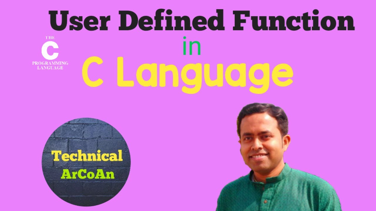 User Defined Function In C Language Types Of User Defined Functions user-defined-function-in-c-language-types-of-user-defined-functions