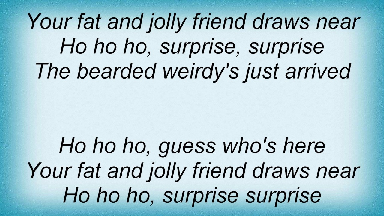 Elton John - Ho! Ho! Ho! Lyrics - YouTube