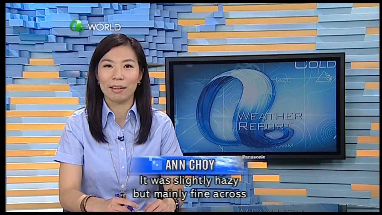 國際台 Ann Choy Weather report 2010-11-29 - YouTube