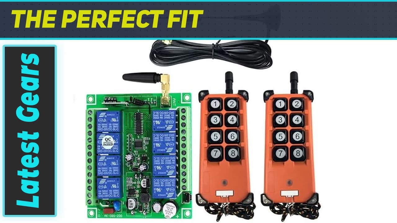 Industrial Wireless Remote Control System Review - YouTube