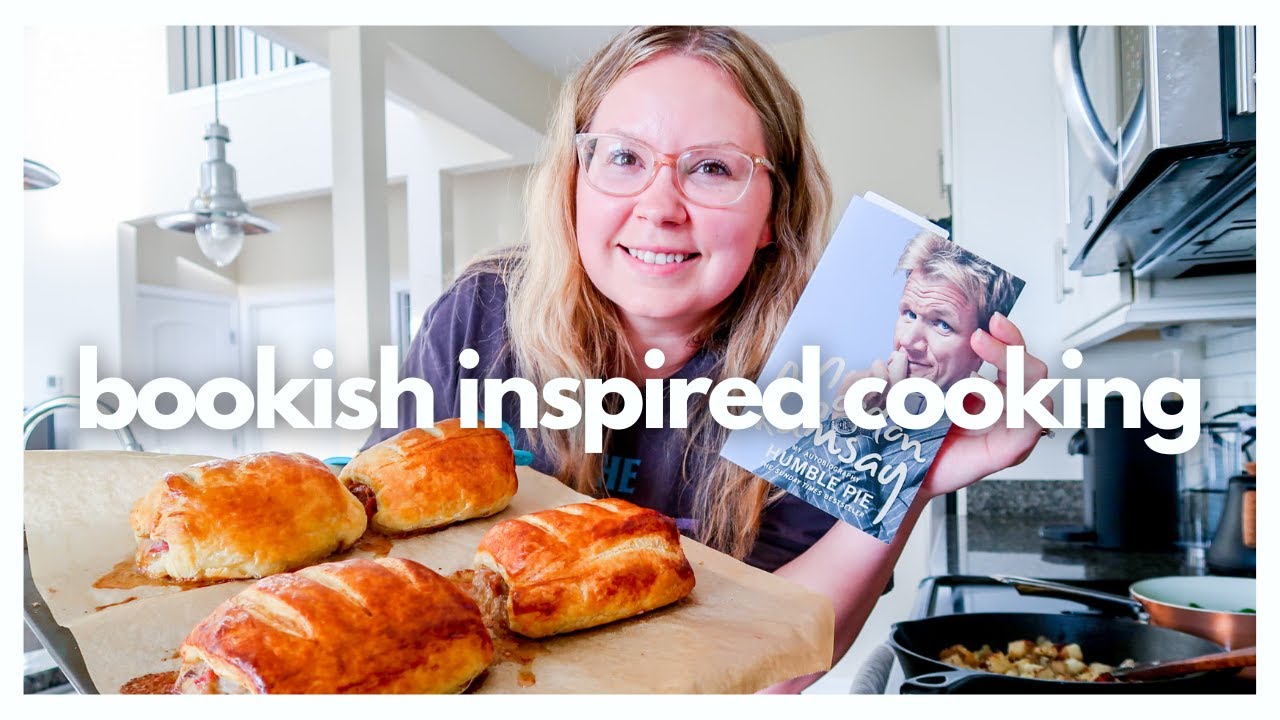 Bookish Inspired Cooking || cooking beef wellington & reading Gordon ...