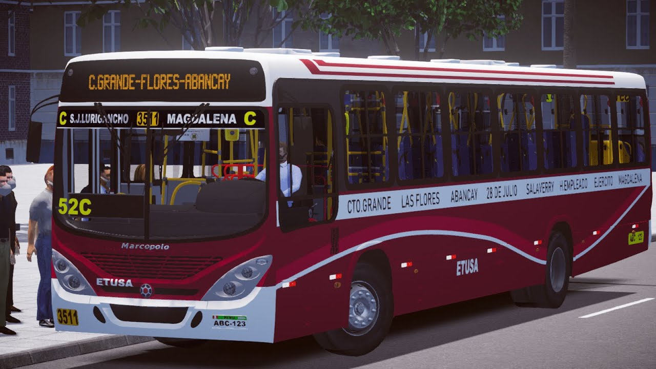 *LANZAMIENTO* Skin ETUSA [Ruta 3511]|Marcopolo Torino 2007 MB OF-1722M ...