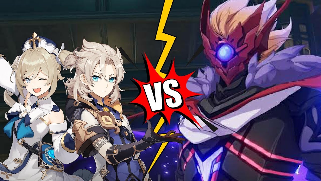 Albedo + Barbara ?! Weekly Boss Childe - Genshin impact - YouTube