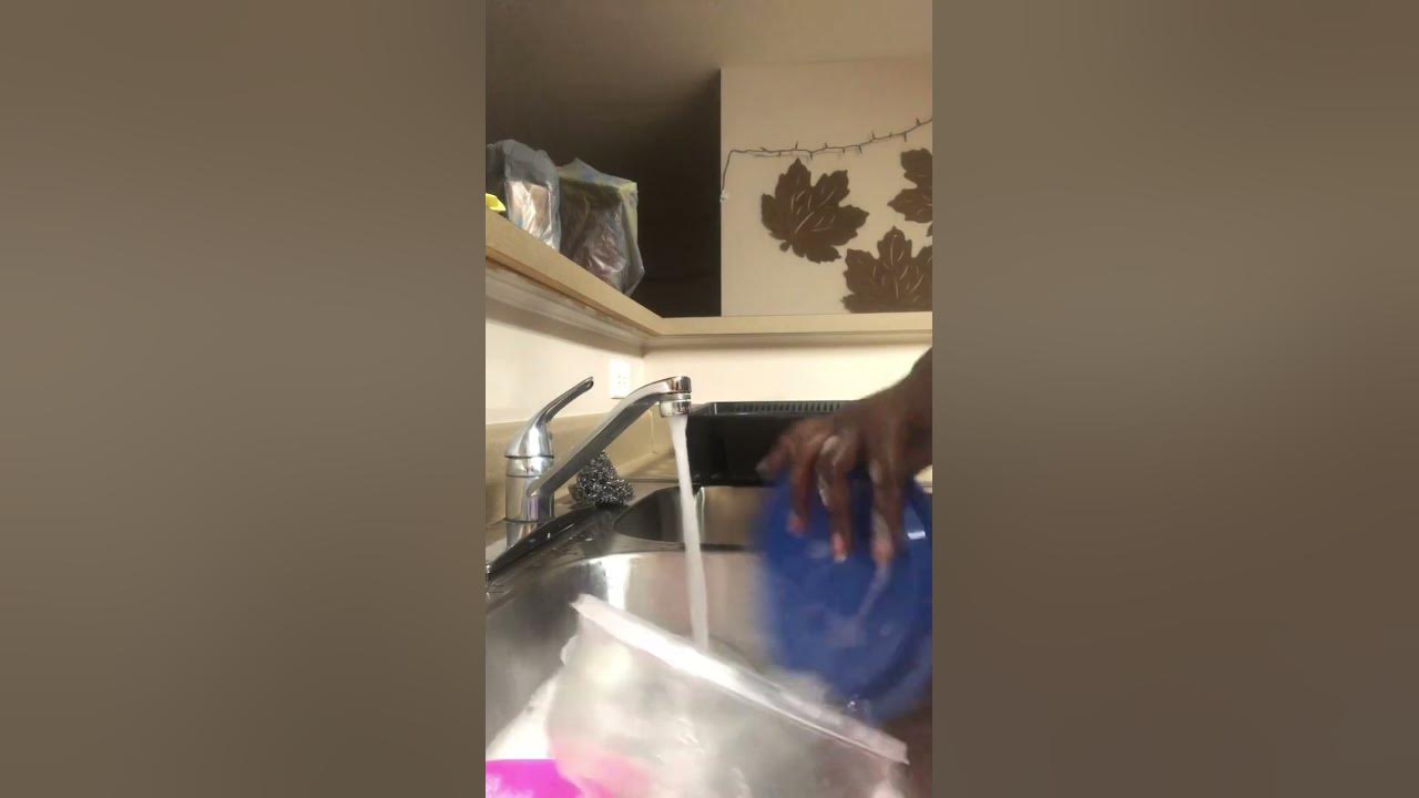 Asmr Washing Disheshand Washing Dishes Youtube