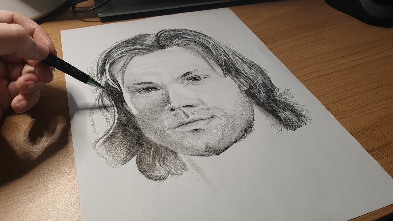 Jared Padalecki Drawing