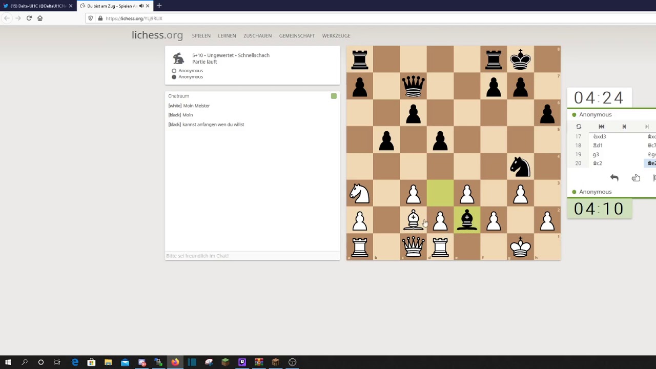 『Schach Turnier』「Runde 1」╞ Direkt raus???╡ - YouTube