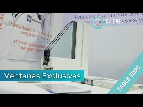 Table Tops Casa Pasiva AMEVEC 2022 - Ventanas Exclusivas - YouTube