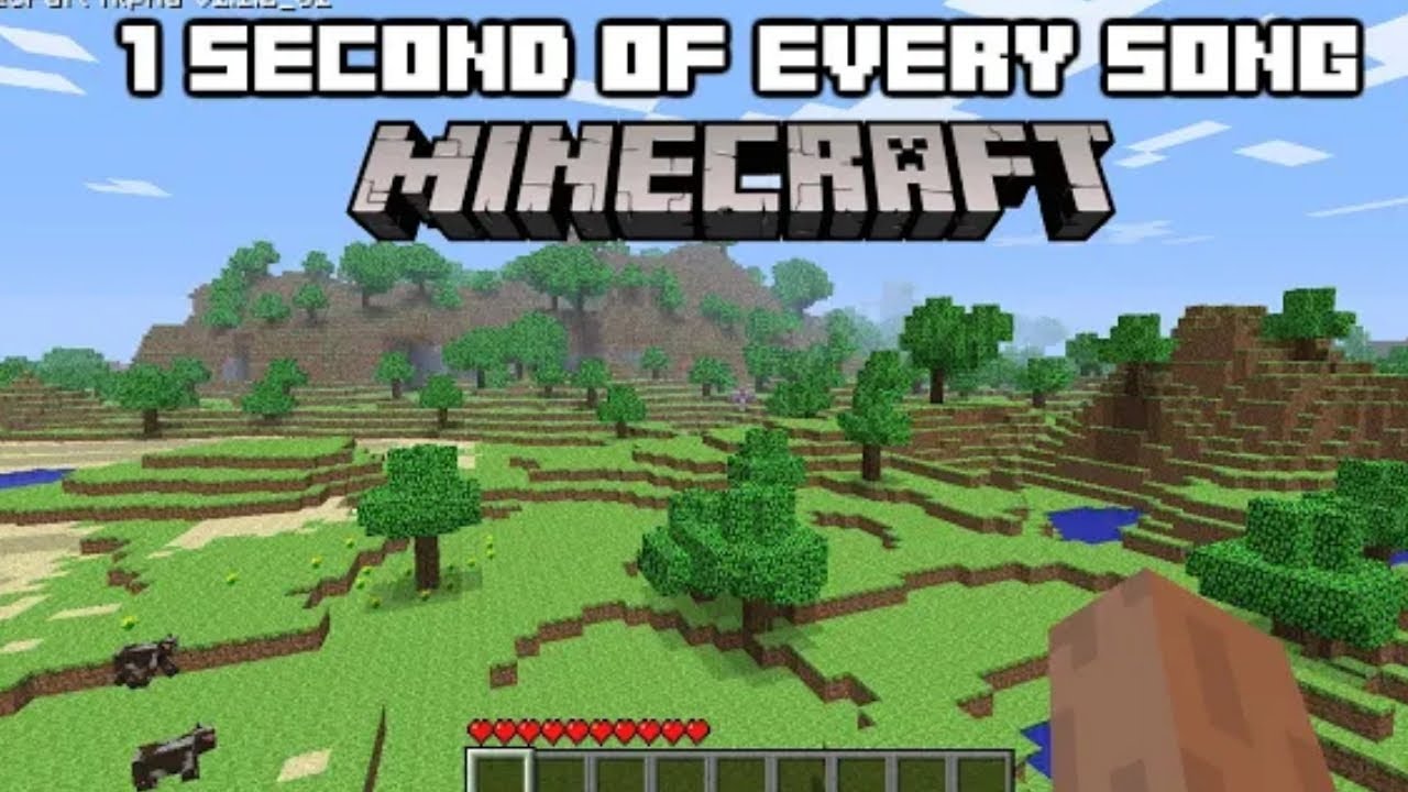 1 Second of every minecraft sound - YouTube